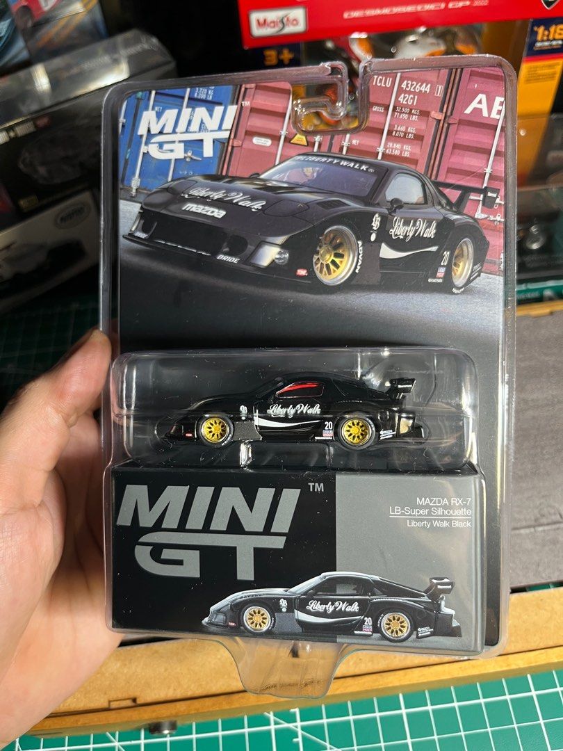 Mini GT Blister pack #785 Mazda RX-7 LB-Super Silhouette Liberty Walk ...