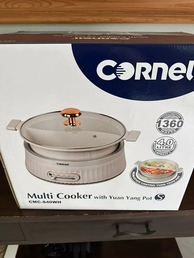 Multi Cooker 4-litre (Cornell), TV & Home Appliances, Kitchen ...