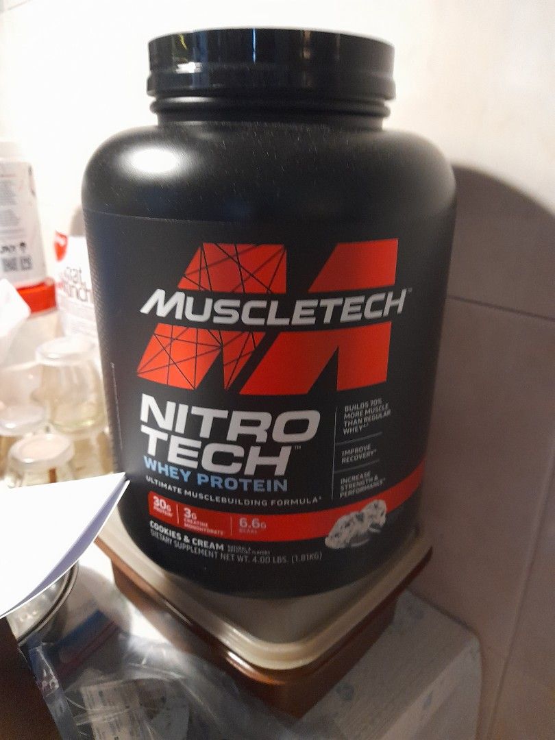 Muscletech Protein Powder, Health & Nutrition, Health Supplements ...