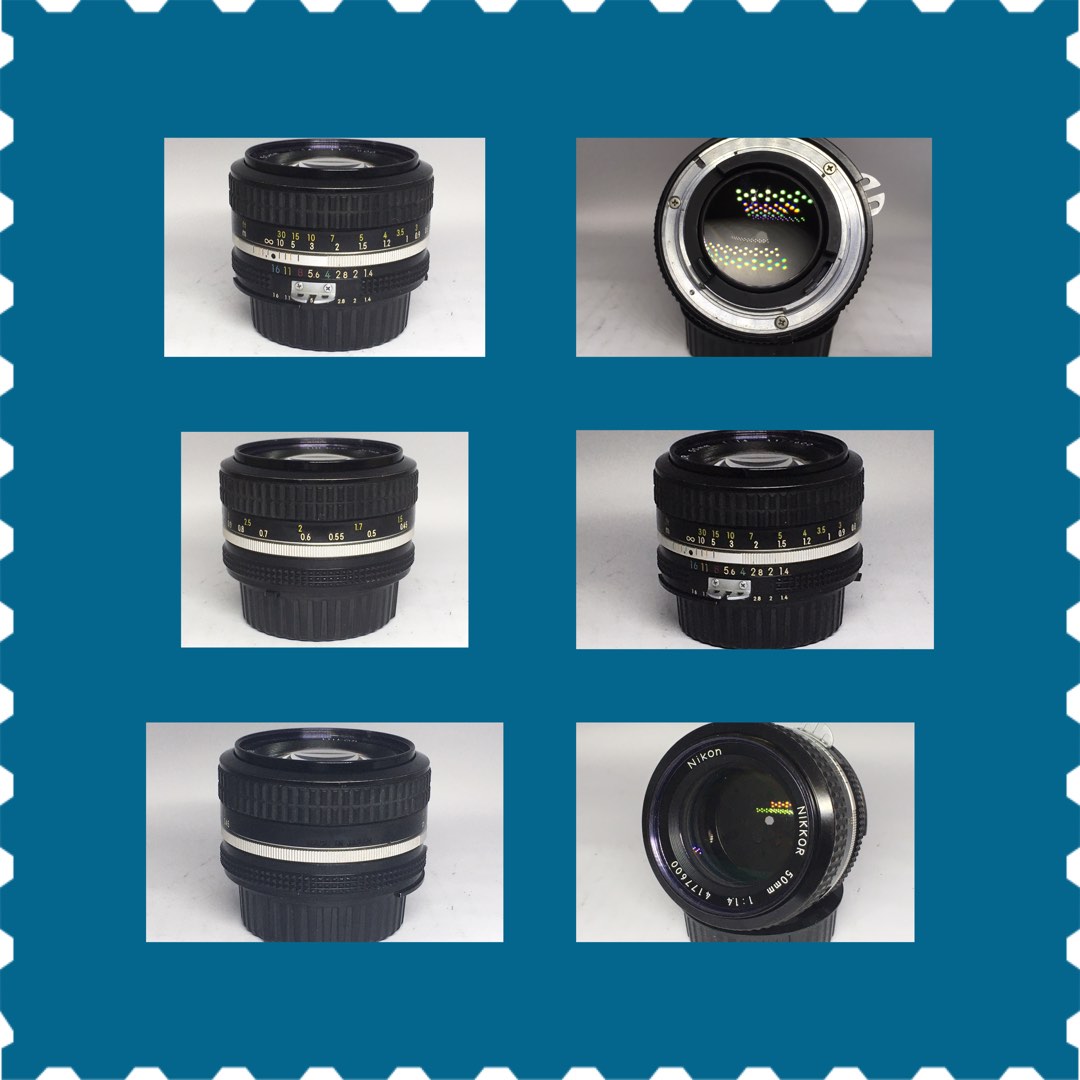 Nikon 50mmf1.4 ais lens, Photography, Lens & Kits on Carousell