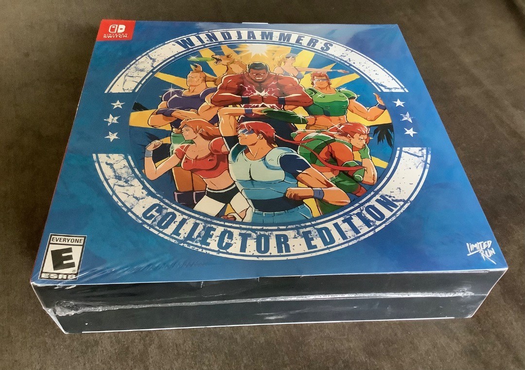 Nintendo switch limited run WINDJAMMERS COLLECTORS EDITION figure ...
