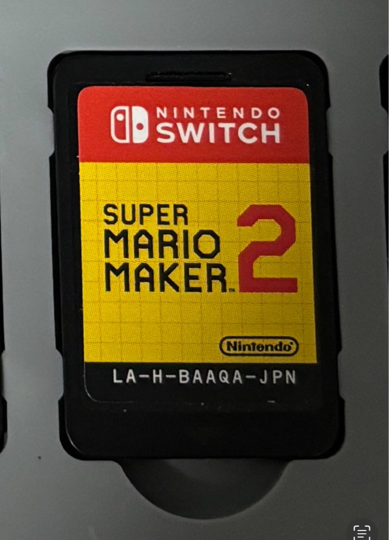 Nintendo Switch Super Mario Maker 2, Video Gaming, Video Games ...