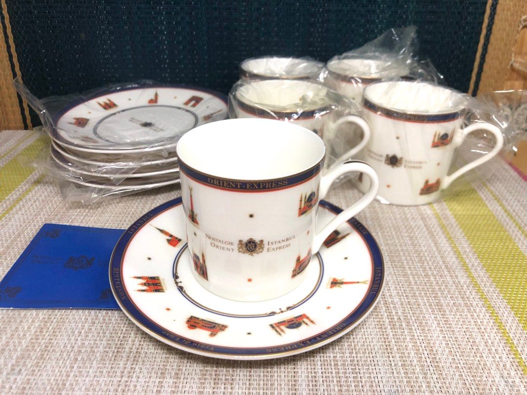 Nostalgie Istanbul Orient Express beautiful and unique porcelain cup ...