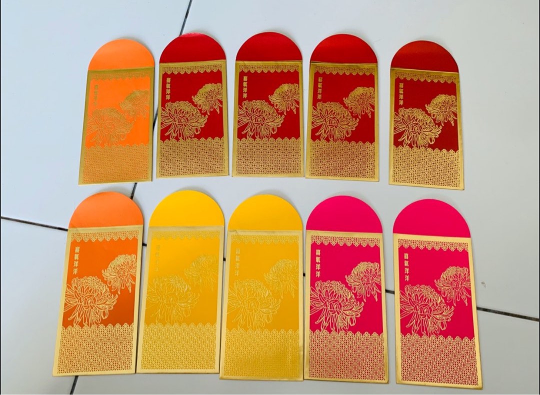 OCBC Bank CNY Red Packet (each packet is 8 pcs x 1 packet) RM10 each ...