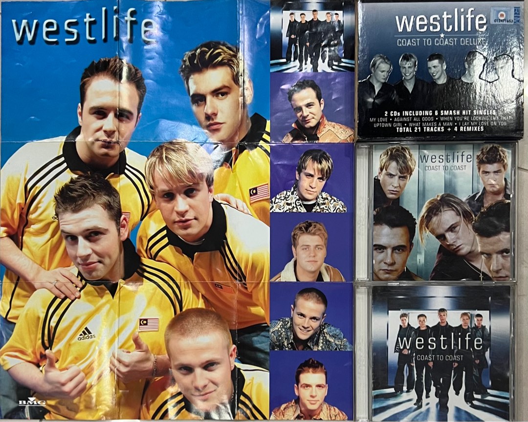 [Original] Westlife - Coast to coast deluxe, Hobbies & Toys, Music ...