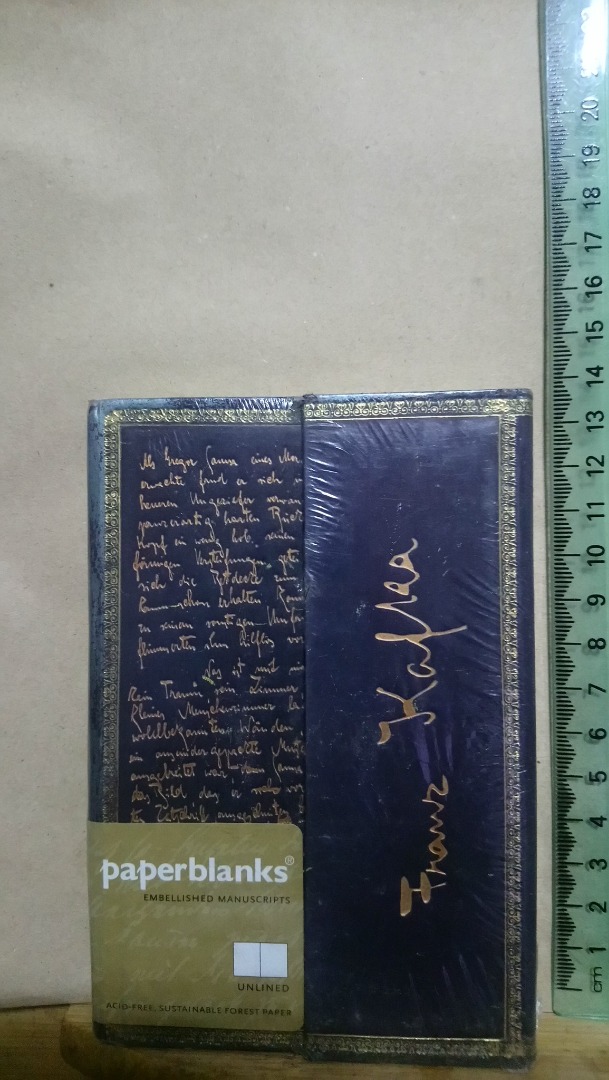 Paper Blank Franz Kafka Sealed, Hobbies & Toys, Stationary & Craft ...