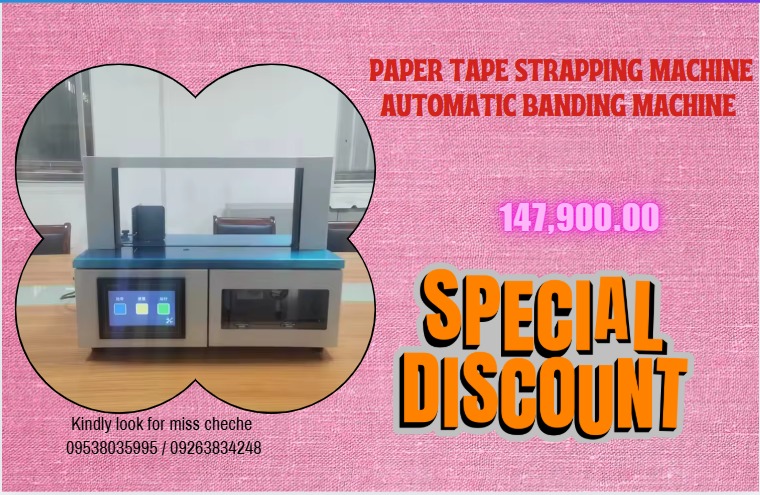 Paper tape strapping machine Automatic banding machine, Everything Else ...