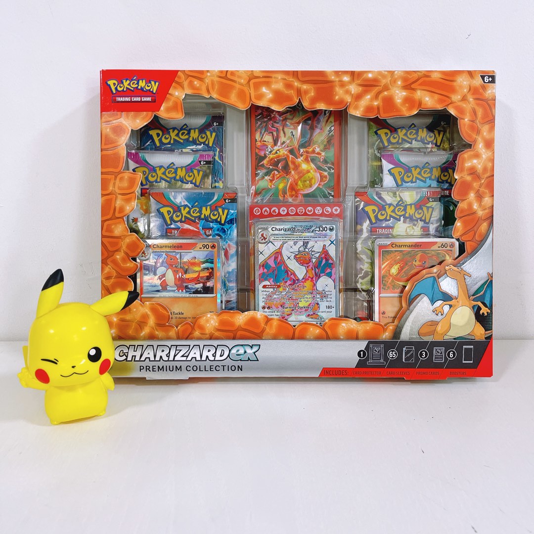 Pokemon Card TCG - Charizard EX Premium Collection Box with Frame ...