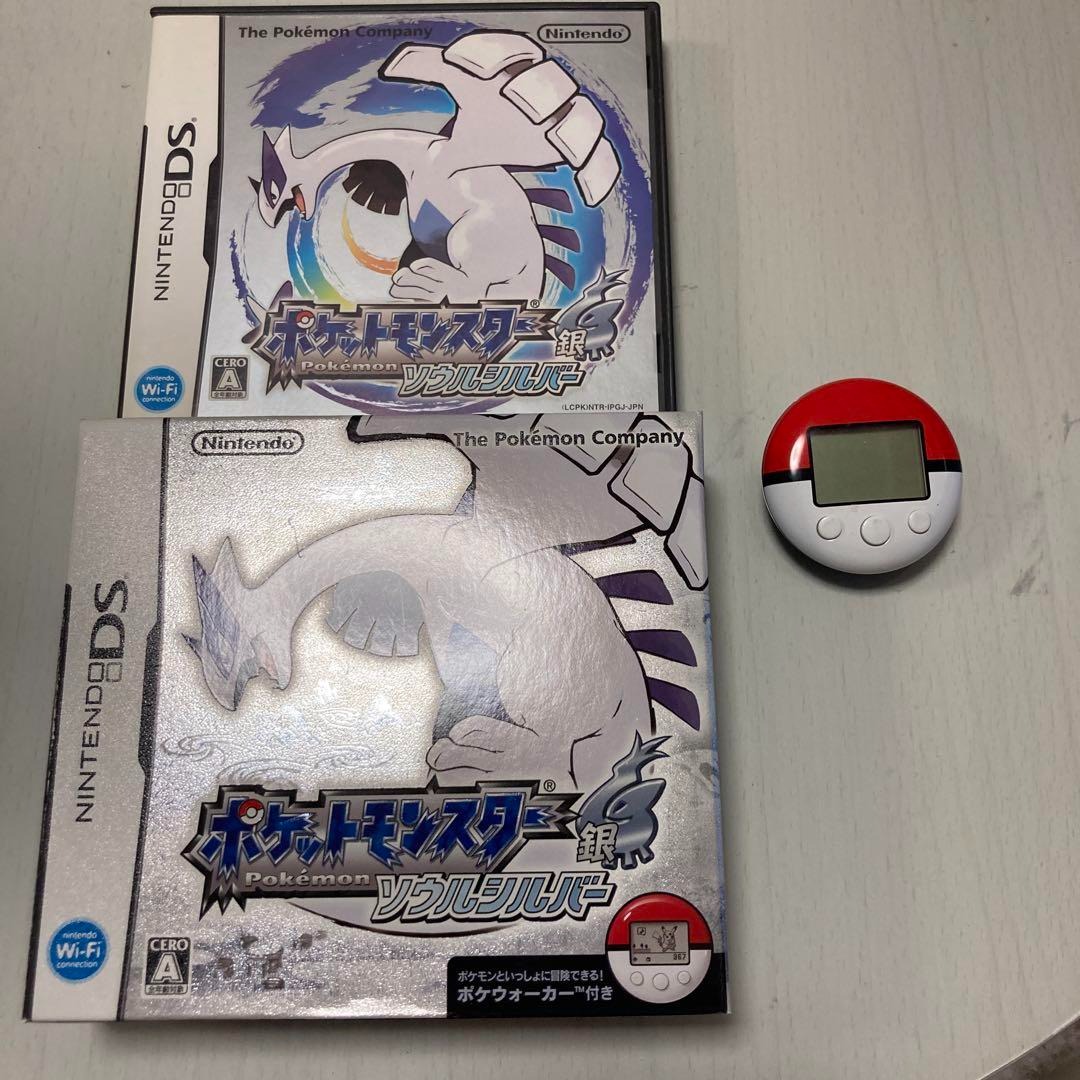 Pokemon SoulSilver Nintendo DS with Pokewalker, Video Gaming, Video ...