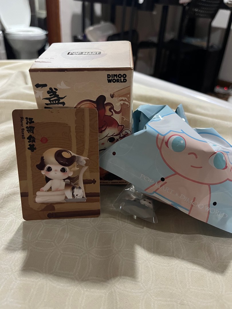 Pop Mart X Dimoo World Stories in the Cup River Scroll, Hobbies & Toys ...