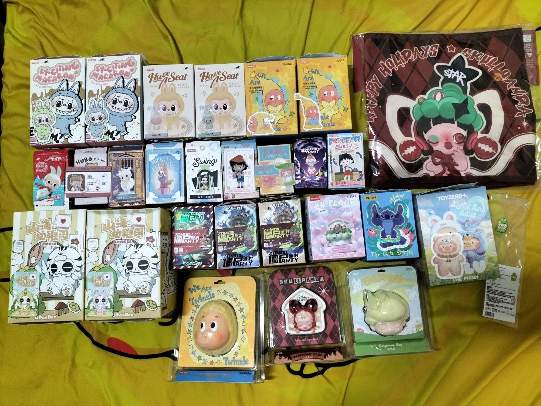 Popmart Blindboxes, Labubu, Disney, Twinkle Twinkle & Opandee Zombie ...