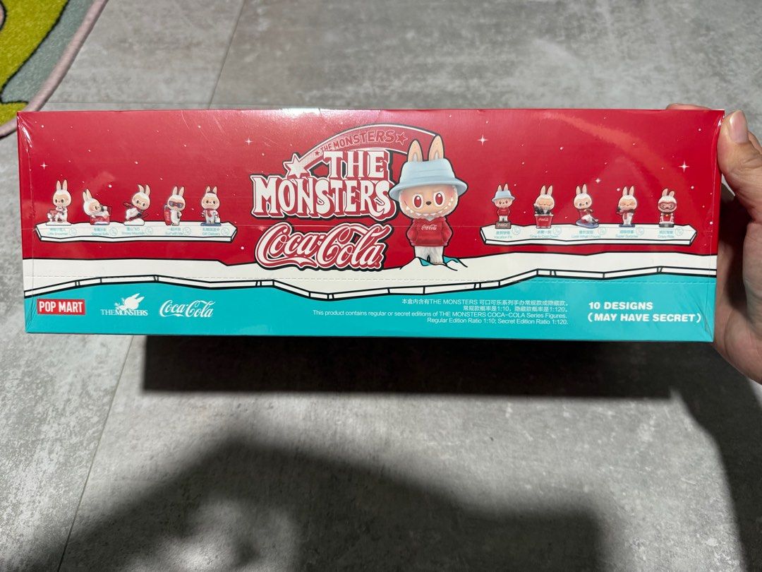 Popmart labubu x coke cola, Hobbies & Toys, Toys & Games on Carousell