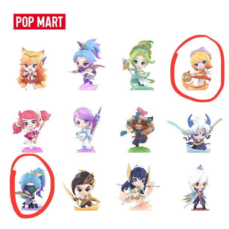 Popmart tft lol league fight for the golden spatula vayne oriana ...