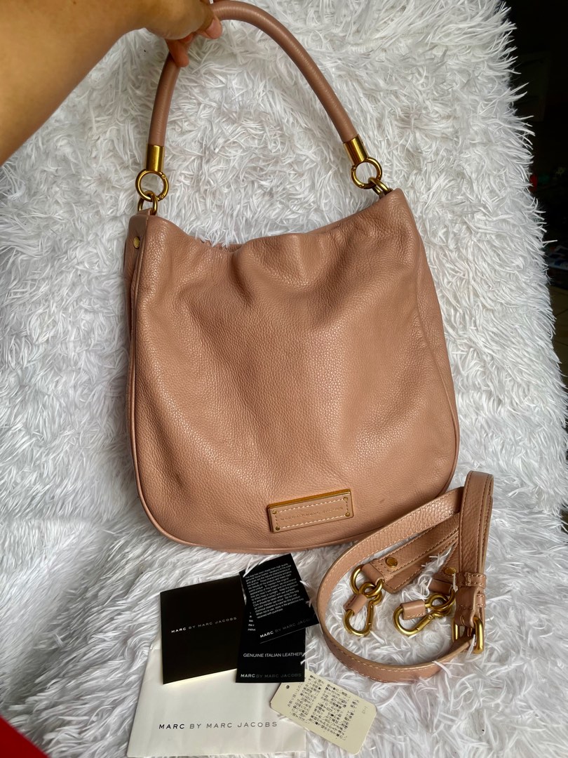 Prelove : MJ Too Hot To Handle Hobo in Dusty Pink, Luxury, Bags ...