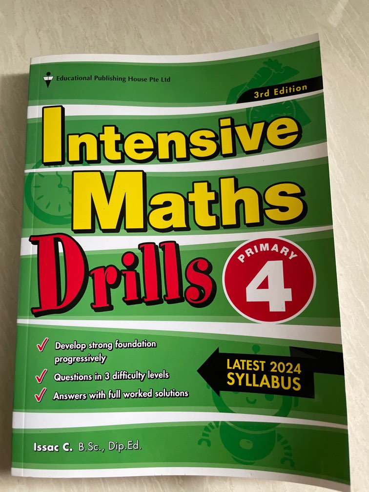 Primary 4 intensive math drills (2024), Hobbies & Toys, Books ...