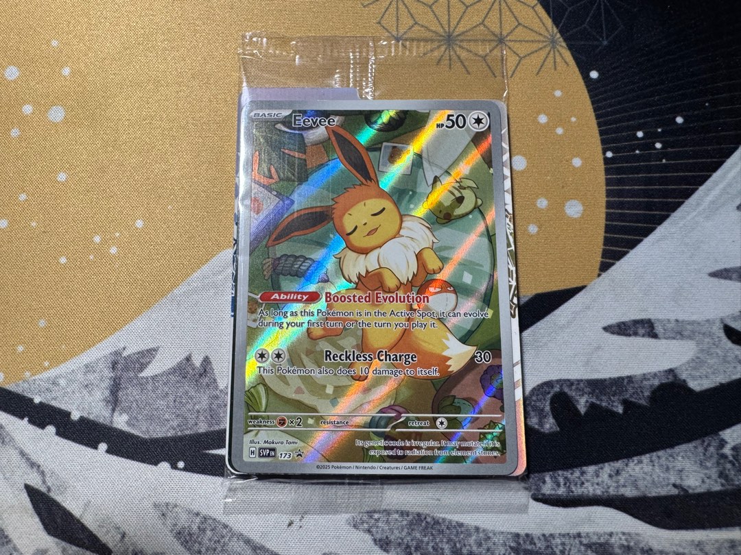 Prismatic Evolutions Eevee Promo Card, Hobbies & Toys, Toys & Games on ...