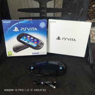 PS VITA SLIM AQUA BLUE 128GB CFW, Video Gaming, Video Game Consoles, PlayStation on Carousell