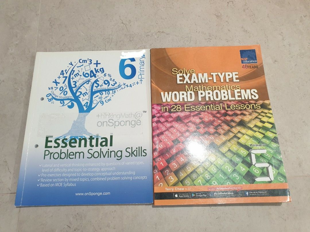 PSLE P6 thinkingMath@ onSponge Essential Problem Solving Skills. P5 ...