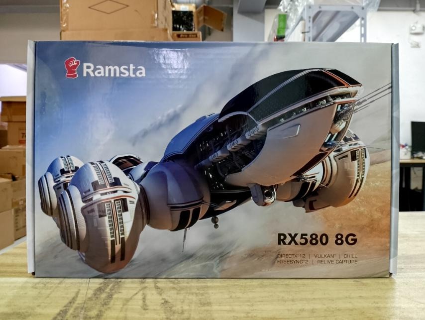 RAMSTA RX 580 8GB DDR5 DUAL FAN, Computers & Tech, Parts & Accessories ...