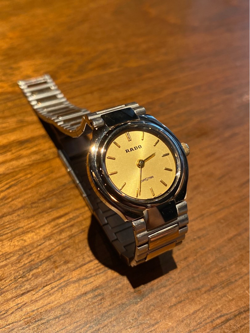 RARE RADO DIASTAR ROUND FACE FOR LADIES, Women's Fashion, Watches ...