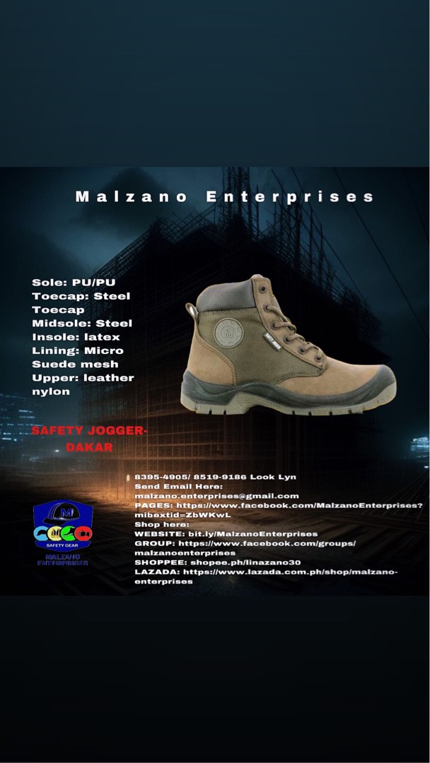 Safety Jogger Dakar-EH S3 ELECTRICAL HAZARD 18,000V High Cut Safety ...