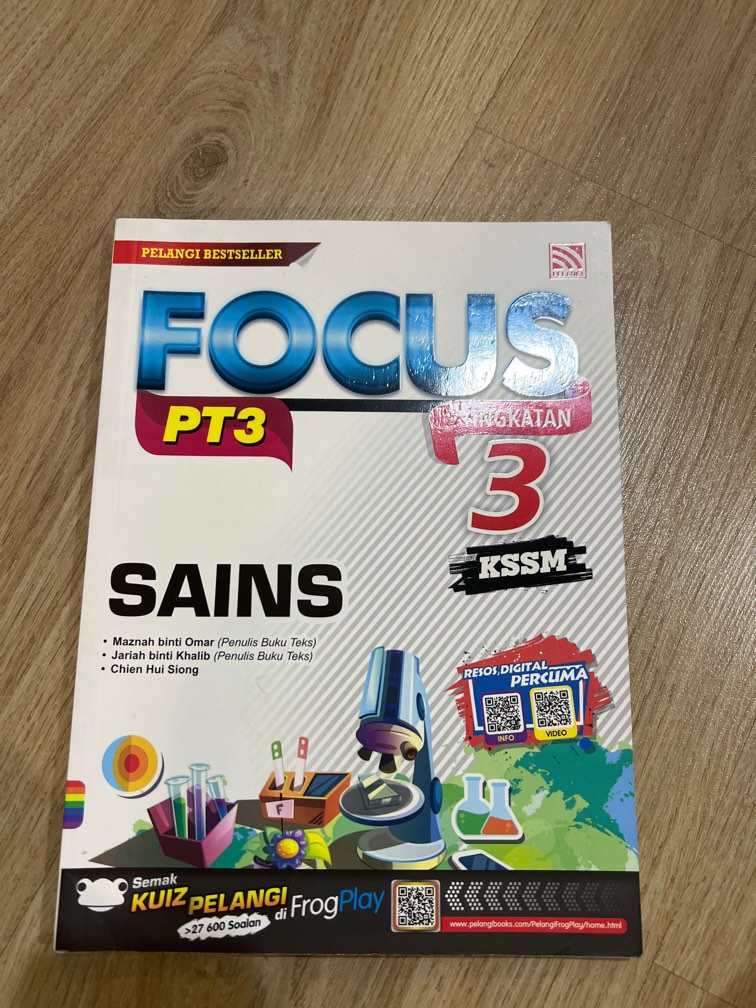 Sains Form 3 KSSM Focus Revision Book, Hobbies & Toys, Books ...