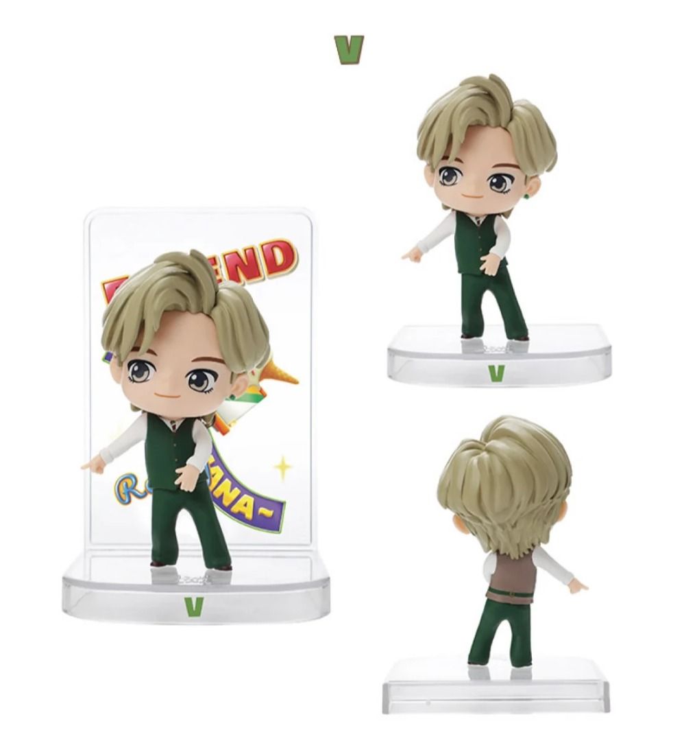 SALE ! BTS TinyTAN Figure ( bt21 v taehyung jimin jhope hobi dynamite mic drop idol mattel mini ...