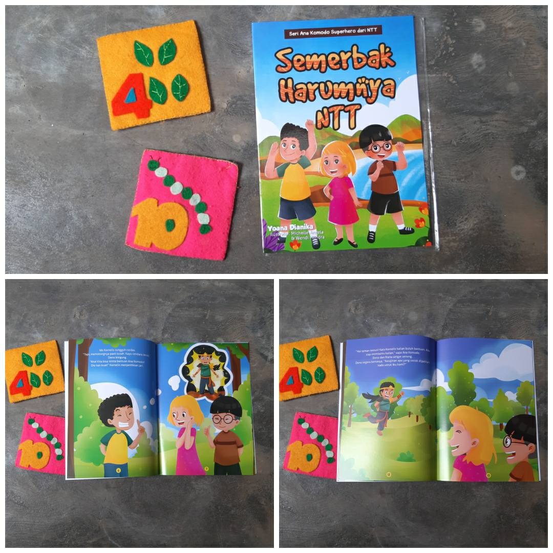 Semerbak Harumnnya NTT Seri Ana Komodo Superhero dari NTT buku anak ...