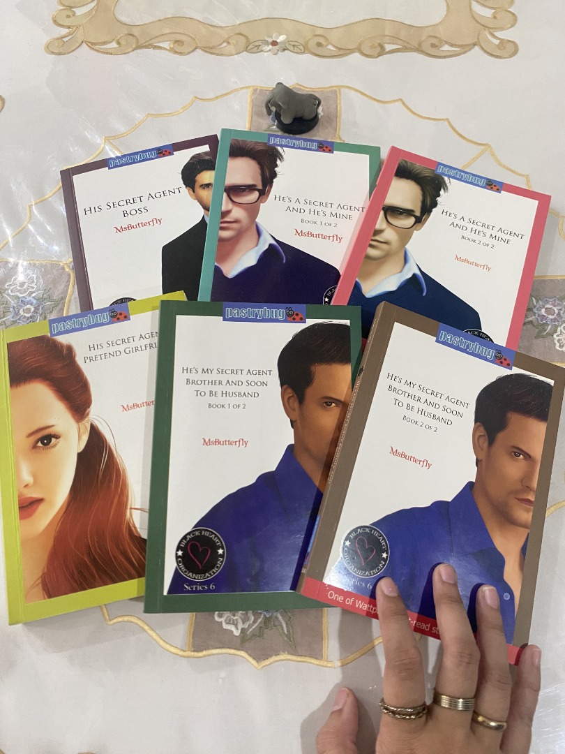[SET] BHO Secret Agent Series - MsButterfly, Hobbies & Toys, Books ...