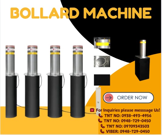 Shallow buried hydraulic bollard, Commercial & Industrial, Industrial ...