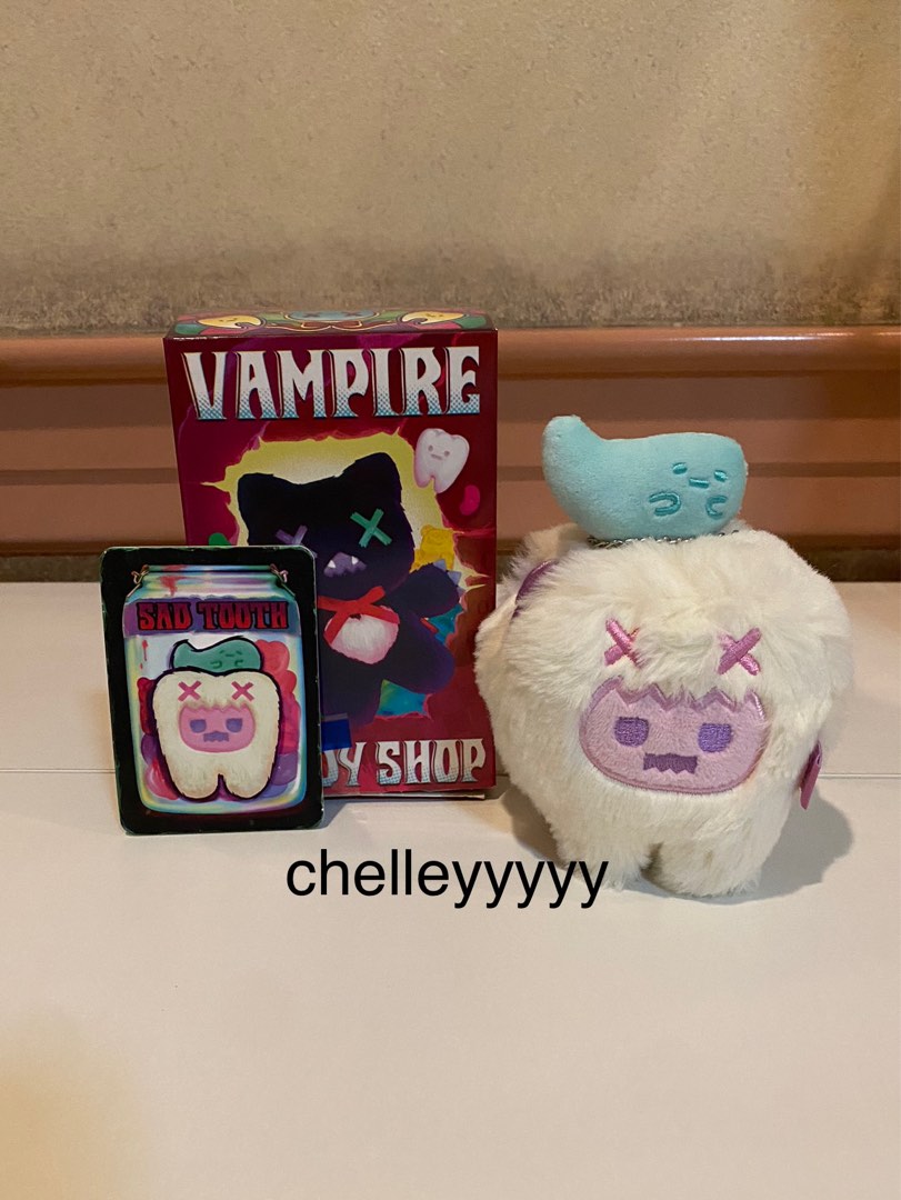 Shinwoo Vampire Candy Shop Sad Tooth Unsealed Blind Box, Hobbies & Toys ...