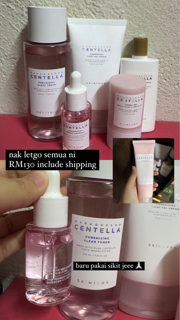 Skin1004 Poremizing & Air Fit Sunscreen, Beauty & Personal Care, Face ...