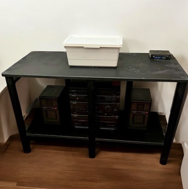 Table with mild steel legs, Furniture & Home Living, Furniture, Tables ...