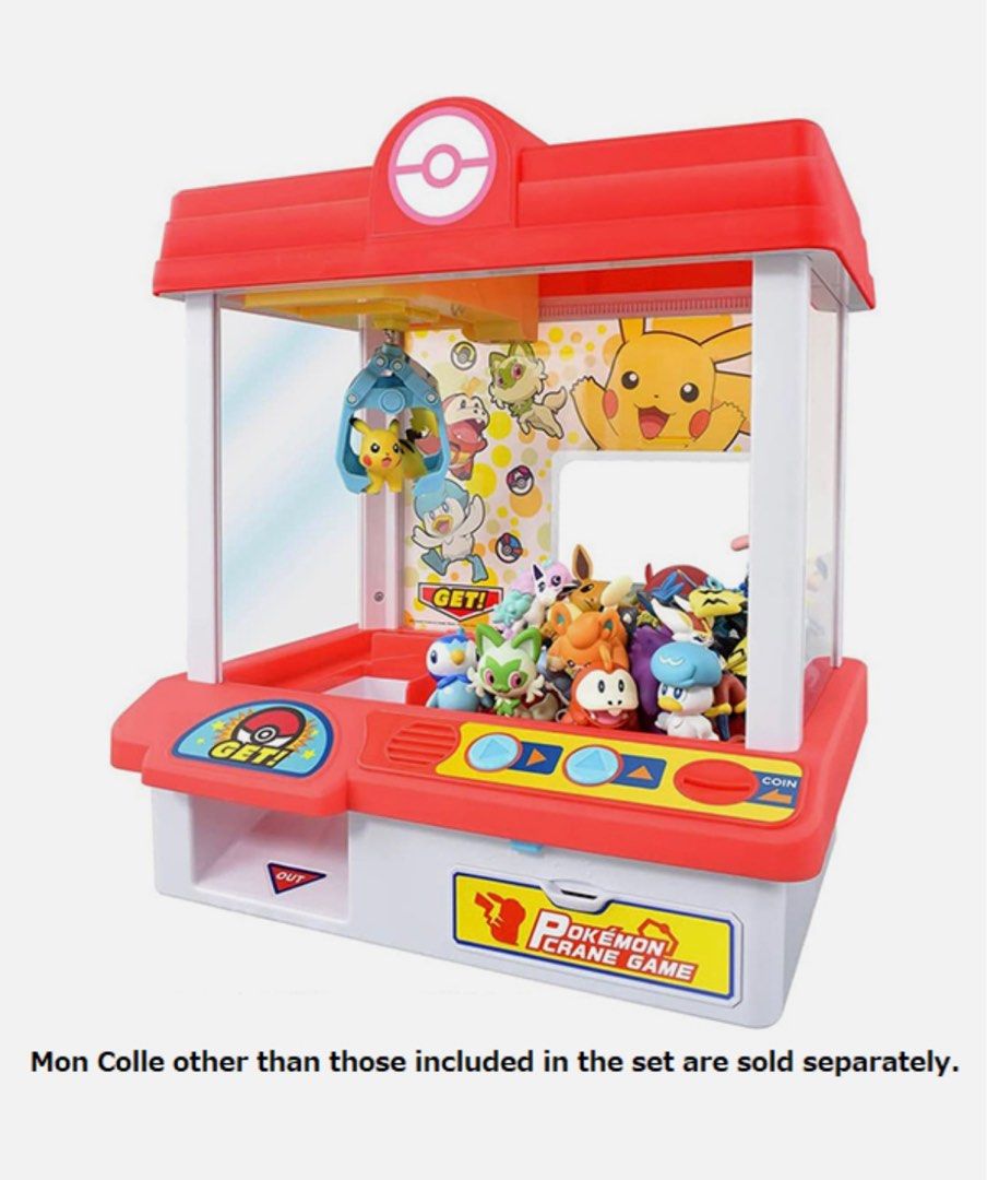 Takara Tomy Pokemon Crane Game with Pikachu Moncolle Figure From Japan ...