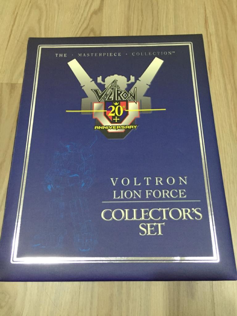 Toynami Masterpiece Voltron 20th Anniversary Lion Force Collector Set ...