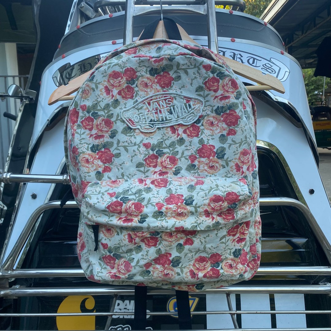 VANS X LEILA BACKPACK, Women's Fashion, Bags & Wallets, Backpacks on ...