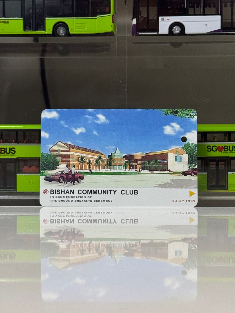 Vintage SMRT Stored Value Ticket: Bishan Community Club, Hobbies & Toys ...