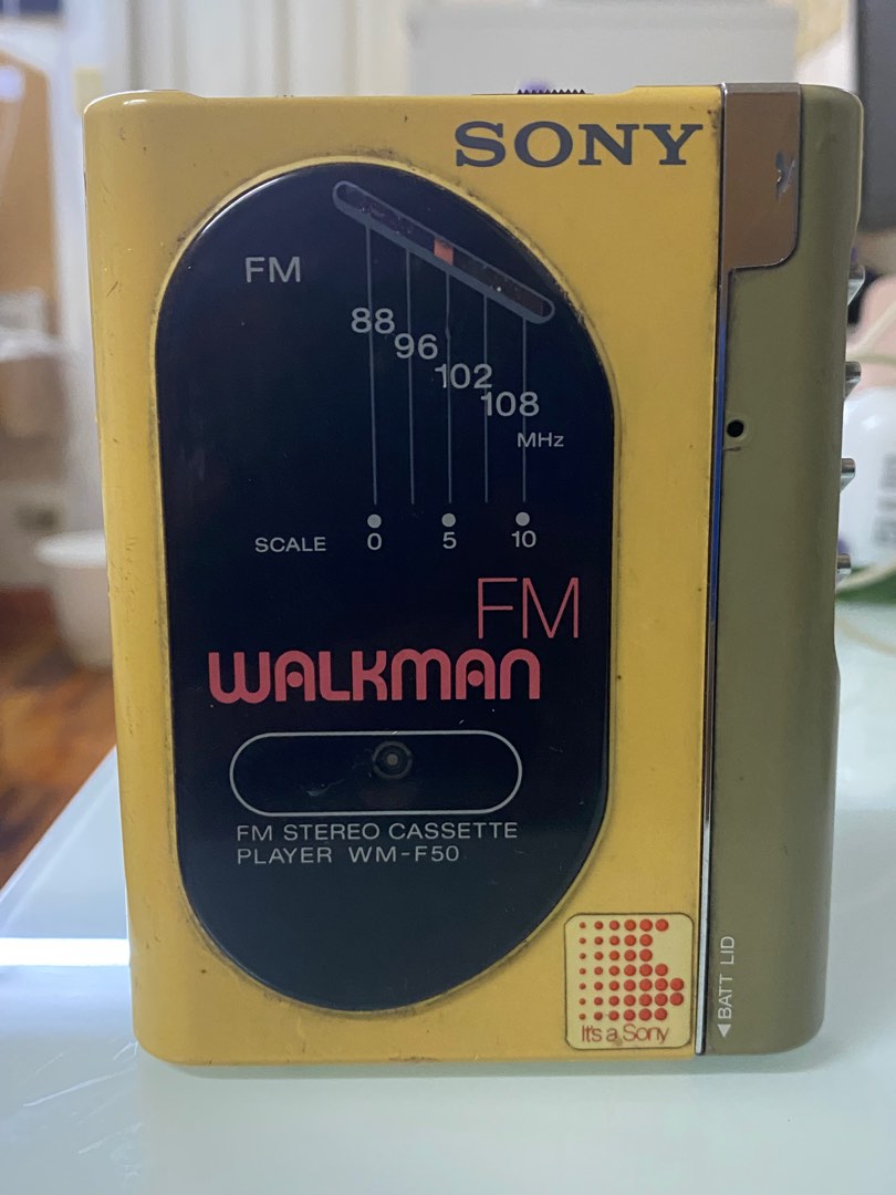 Vintage SONY WM-F50 F70 Walkman Stereo Cassette Player Not Working / FM ...