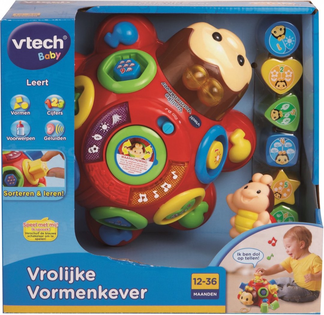 VTech Crazy Legs Learning Bug Shapes Counting Music, Hobbies & Toys ...