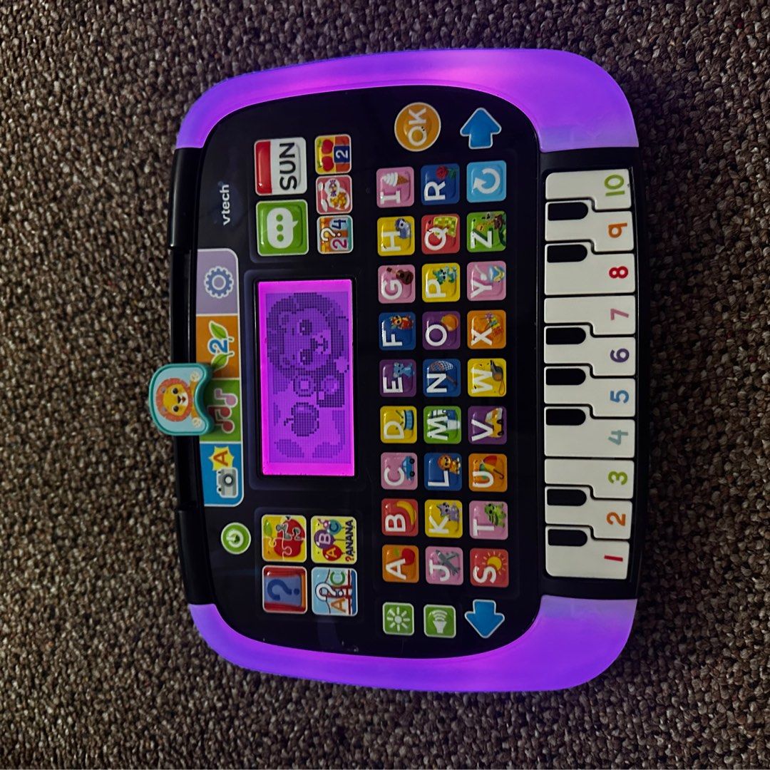 VTech Lights Up Little Apps 1GB Colour Changing Borders KidsTablet ...