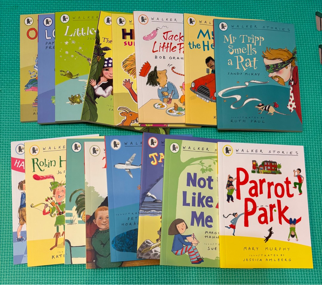 Walker stories 30 books My dad the Hero Happy birthday GLOG Not like me ...