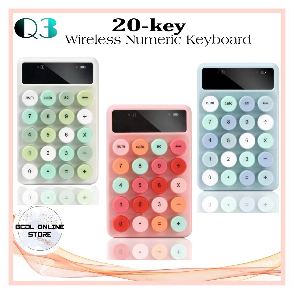 Wireless Mechanical Numpad Number Pad Keyboard, Computers & Tech, Parts ...
