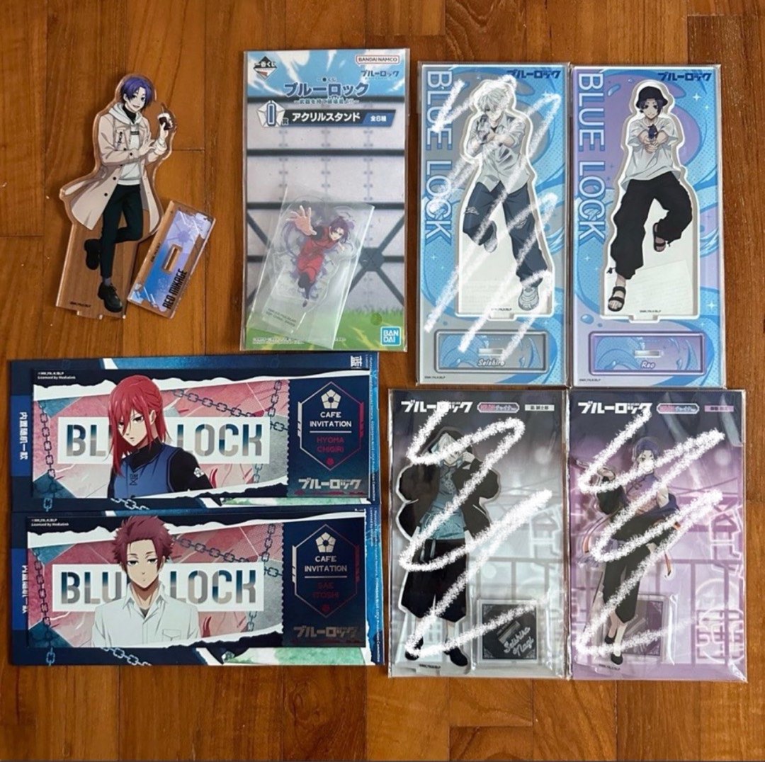 [wts] blue lock nagi reo standee chigiri sae ticket, Hobbies & Toys ...