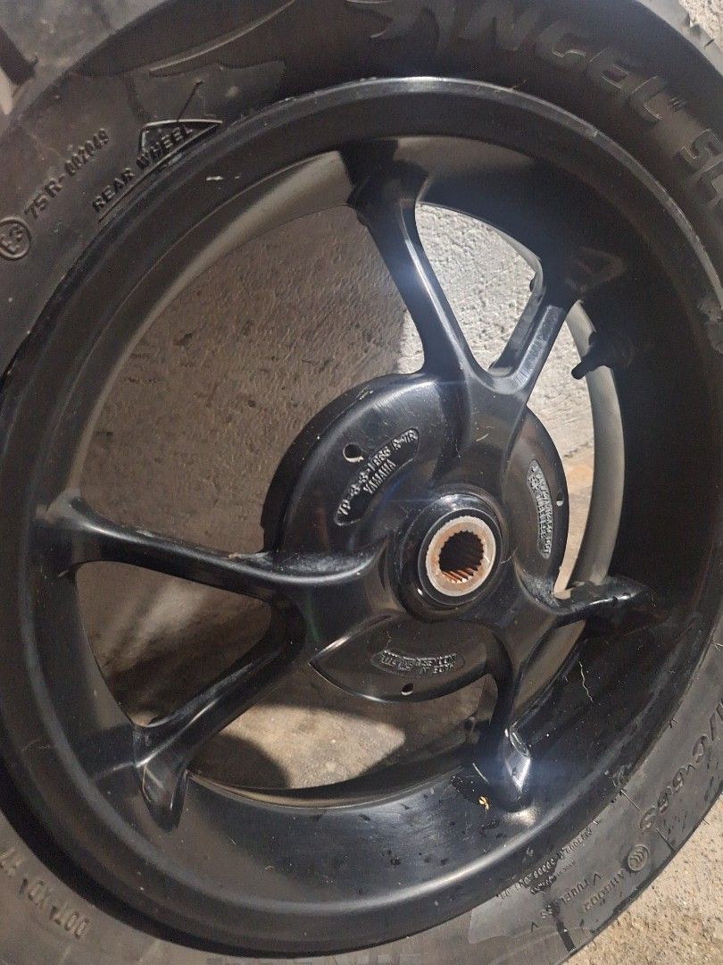 Yamaha Aerox Stock Mags with Pirreli Angel Scooter Tires, Motorbikes ...