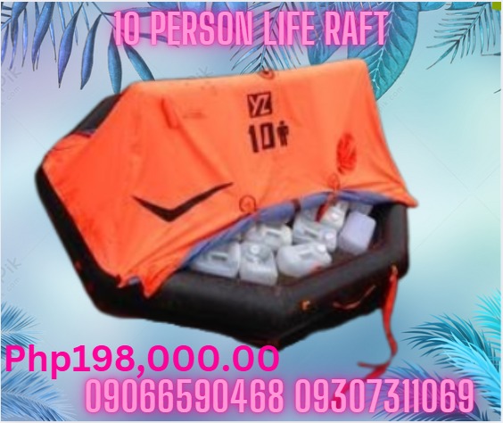 10 persons capacity of life raft Throw-Over Inflatable Life Raft ...