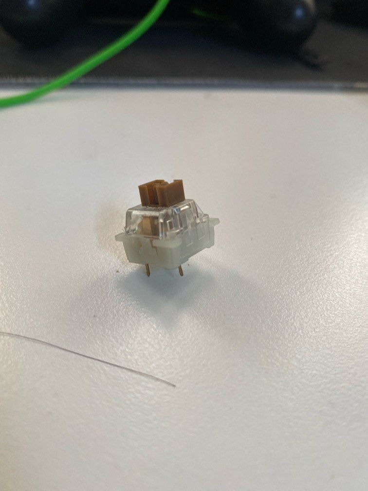 3 pin brown tactile mechanical keyboard switch (62pcs), Computers ...