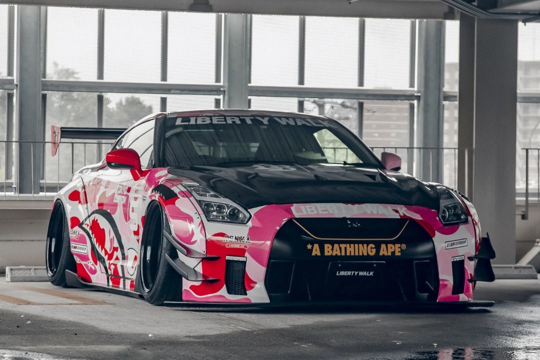 全新 BAPE x LBWK Minigt Nissan Camo 4 car Set brand new - mini gt aape ...