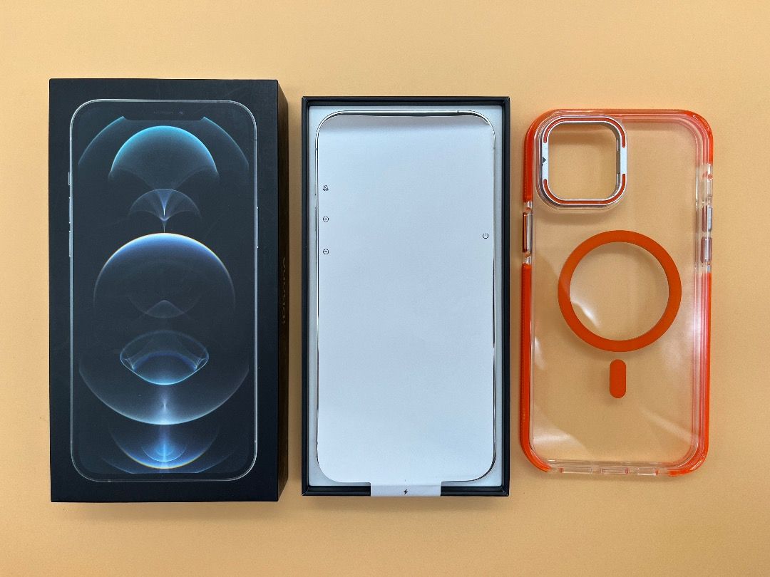 Apple iPhone 12 Pro Max 256 Silver NTC Approved Openline Complete with ...