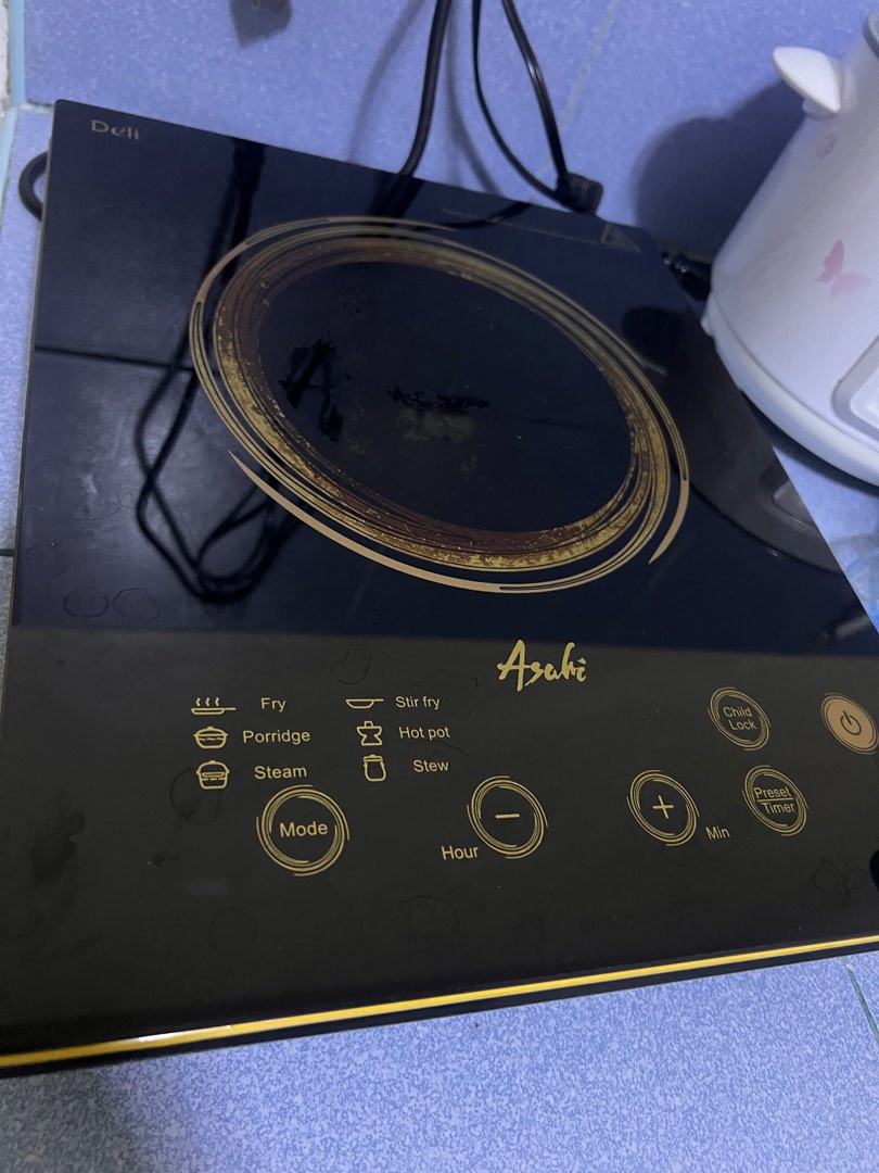 ASAHI IS 100 INDUCTION COOKER, TV & Home Appliances, Kitchen Appliances ...