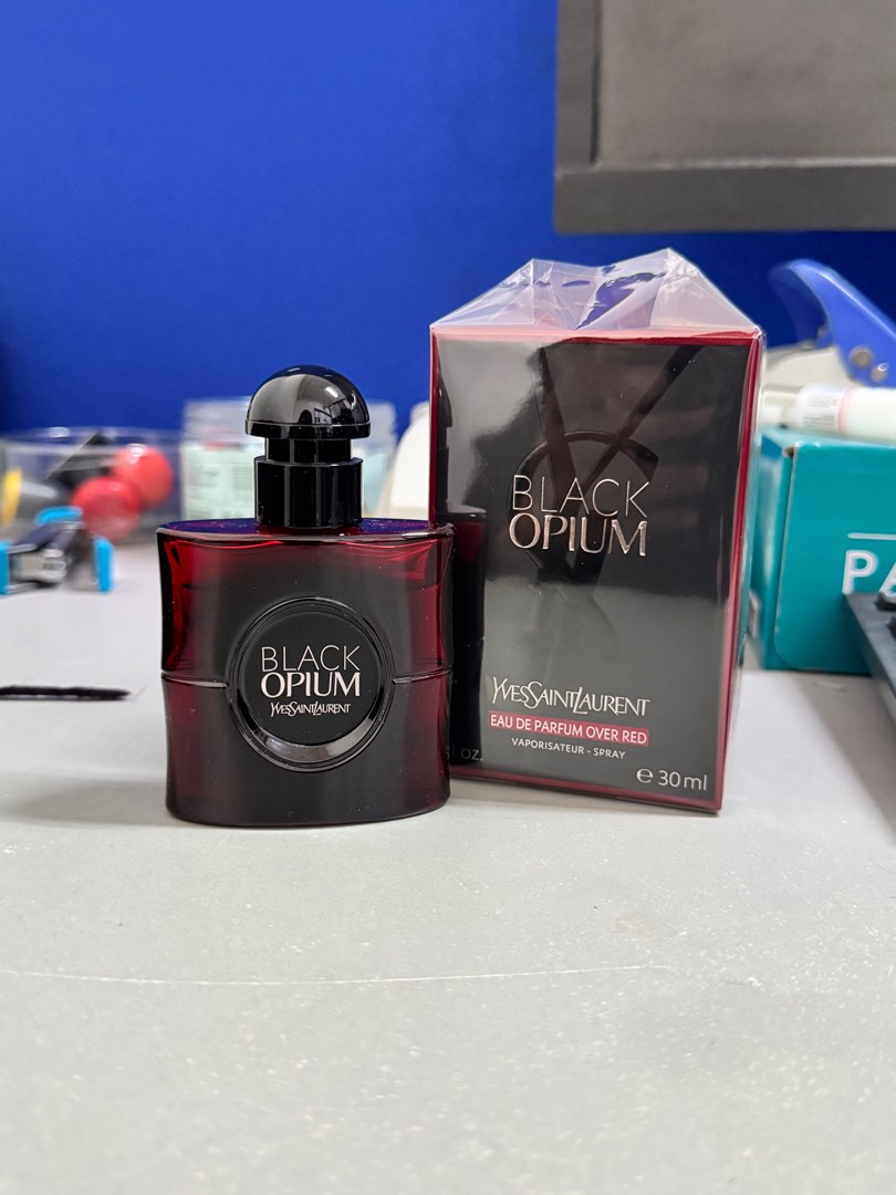 Authentic YSL Black Opium Over Red Edp, Beauty & Personal Care ...